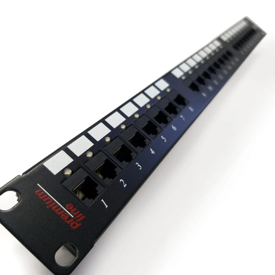 خرید و قیمت پچ پنل 24 پورت پریمیوم لاین Premium line Patch Panel | ترب