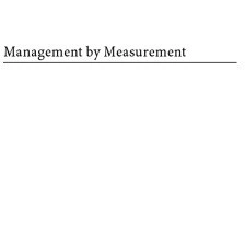 خرید و قیمت دانلود کتاب Management by Measurement: Designing Key ...
