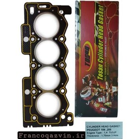 خرید و قیمت واشر سر سیلندر پژو 206 تیپ 2 سه سوراخ TOSAN | ترب