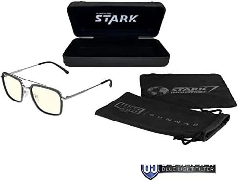 خرید و قیمت Gunnar Men's Stark Industries Blue Light Blocking Glasses ...