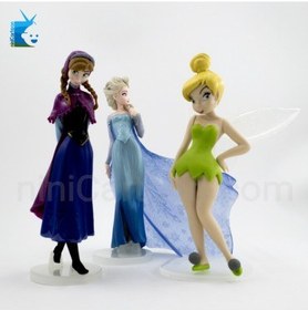 خرید و قیمت مجموعه سه تایی آنا - السا - تینکربل - Anna - Elsa ...