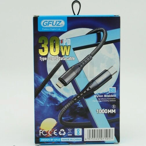 خرید و قیمت کابل PD آیفون GFUZ مدل CA-137PD یک متری 30W | ترب