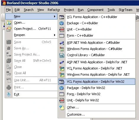 خرید و قیمت نرم افزار ویندوز Borland Developer Studio 2006 (delphi 2006) | ترب