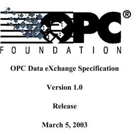 خرید و قیمت دانلود کتاب OPC Data eXchange Specification Version 1.0 | ترب