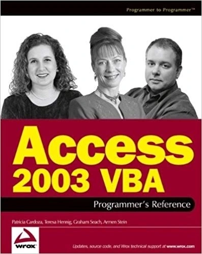 خرید و قیمت کتاب زبان اکسس 2003 وی بی ای پروگرمرز رفرنس Access 2003 VBA Programmer's Reference | ترب
