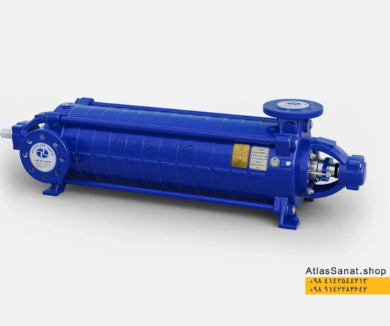 خرید و قیمت پمپ فشار قوی طبقاتی 2 اینچ WKL 50/13 اطلس پمپ تبریز | ترب