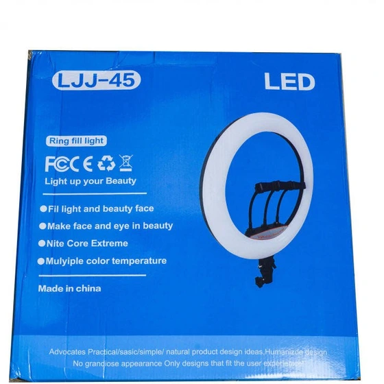 خرید و قیمت رینگ لایت با سه پایه مدل LJJ 45 | ترب