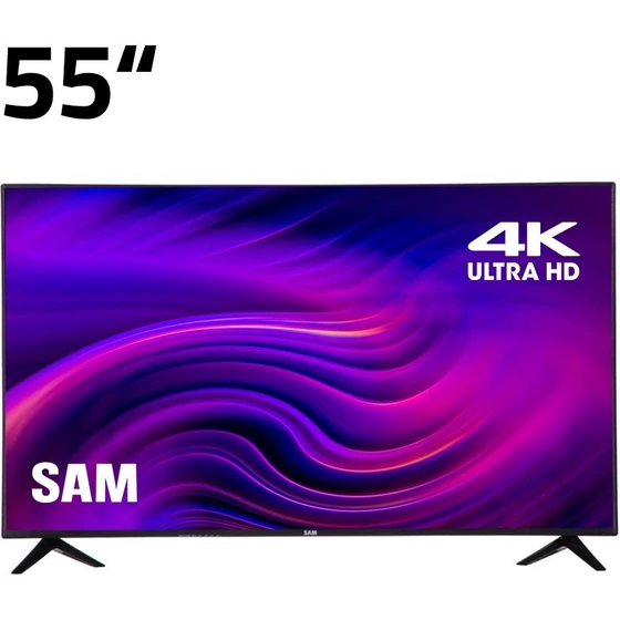 خرید و قیمت تلویزیون هوشمند سام مدل TU6500 سایز 55 اینچ | ترب