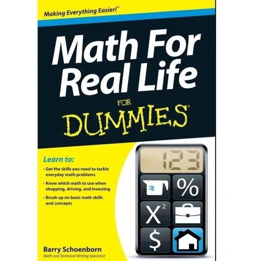 خرید و قیمت Math For Real Life For Dummies خرید کتاب زبان | ترب