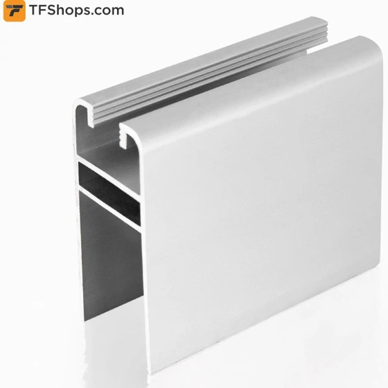 خرید و قیمت پروفیل پایین درب شیشه ای موبیسی مدل CM5250 سایز 3 متر نقره ...