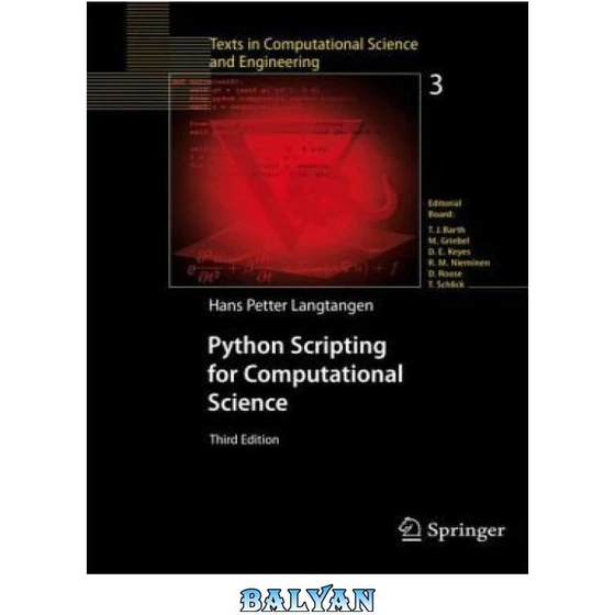 خرید و قیمت دانلود کتاب Python Scripting For Computational Science ترب