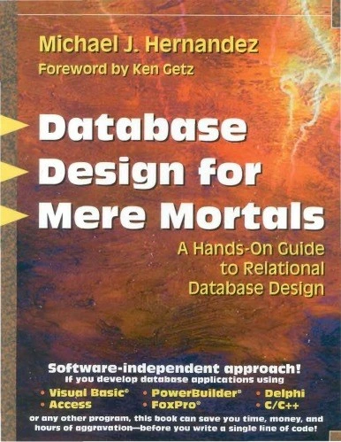 خرید و قیمت دانلود کتاب Database design for mere mortals : a hands-on guide to relational ...