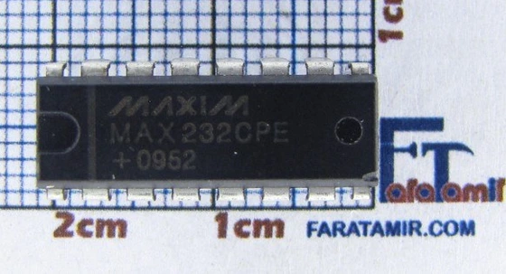 خرید و قیمت آی سی مبدل | IC MAX232CPE MAXIM | ترب