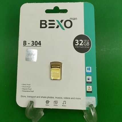 خرید و قیمت فلش 32 گیگ مارک Bexo ریز فلزی.گارانتی دار | ترب