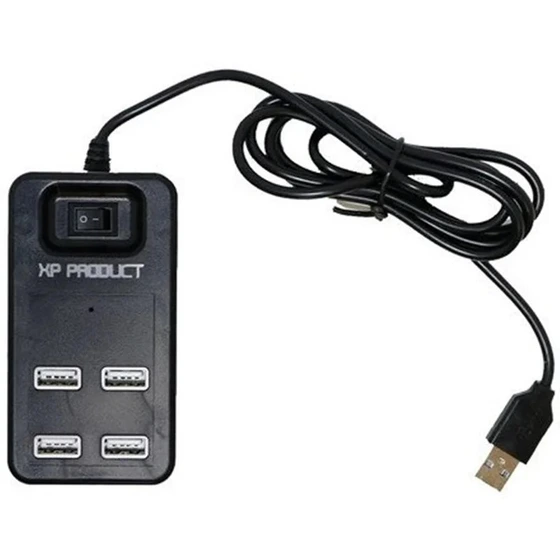 خرید و قیمت هاب چهار پورت USB 2.0 ایکس پی پروداکت مدل XP-H809 | ترب