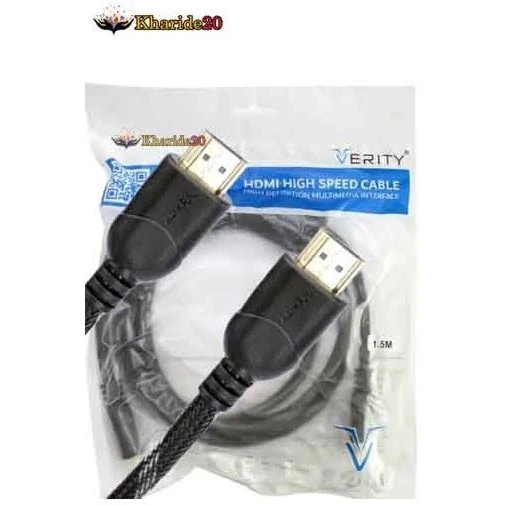 خرید و قیمت قیمت و خرید عمده کابل HDMIنویزگیردارVERITY کنفی 1.5 متری | ترب