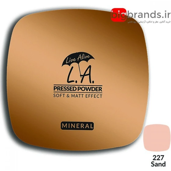 خرید و قیمت Live Alive l.a pressed powder arissa sand پنکیک فشرده ال ای ...