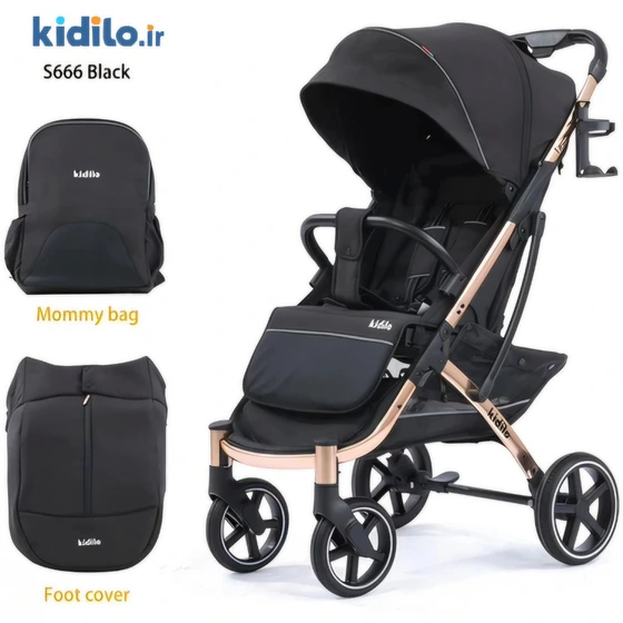 خرید و قیمت کالسکه هواپیمایی kidilo مدل s666 پارچه | ترب