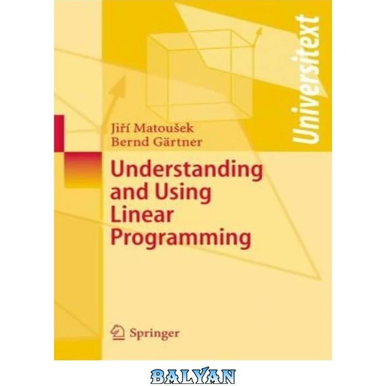 خرید و قیمت دانلود کتاب Understanding And Using Linear Programming ترب