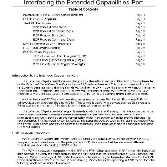 خرید و قیمت دانلود کتاب Interfacing The Extended Capabilities Port ترب
