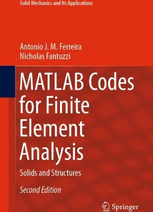 خرید و قیمت دانلود کتاب MATLAB Codes for Finite Element Analysis: Solids and Structures 2nd ed ...