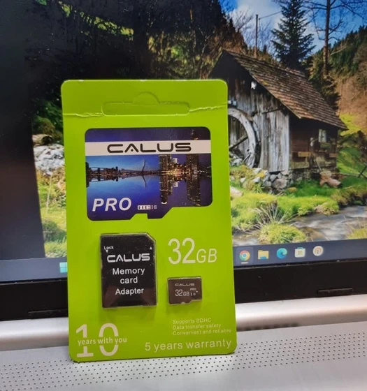 خرید و قیمت مموری کارت حافظه ۳۲ گیگابایت CALUS PRO همراه با آداپتور Memory Card | ترب