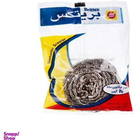 خرید و قیمت سیم ظرفشویی بریتکس مدل metallic scourer | ترب