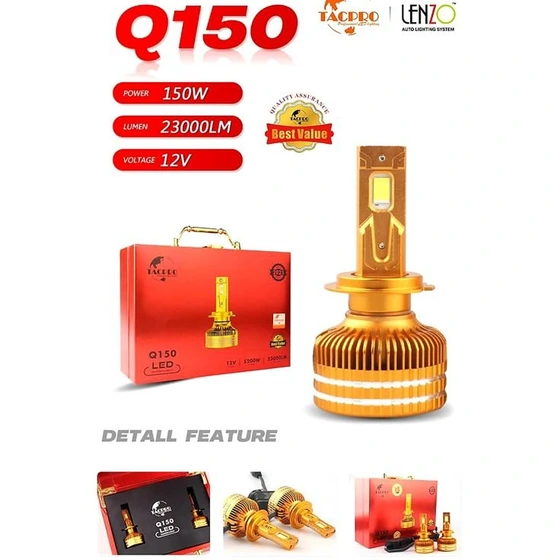خرید و قیمت هدلایت TACPRO مدل Q150 پایه H7 | ترب