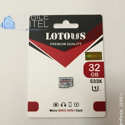 خرید و قیمت رم مموری کارت 32 گیگ LOTOUS گارانتی مادام العمر | ترب