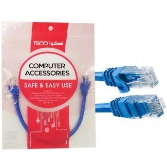 خرید و قیمت کابل شبکه تسکو 30 سانتی متر مدل CAT5 TNC | ترب
