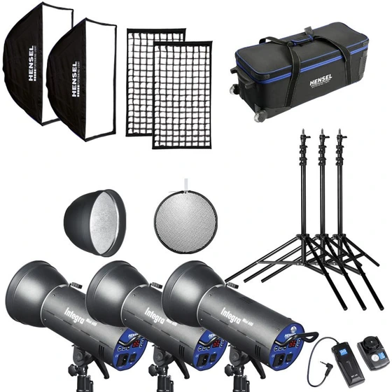 خرید و قیمت کیت کامل فلاش Hensel Integra Mini 600 Kit | ترب