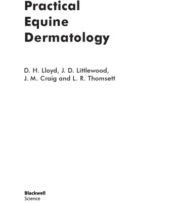 خرید و قیمت دانلود کتاب Practical Equine Dermatology ویرایش 1 | ترب