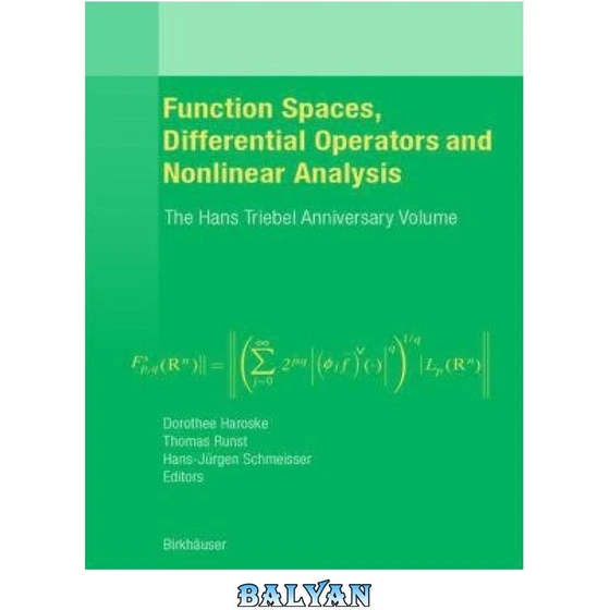 خرید و قیمت دانلود کتاب Function Spaces Differential Operators And Nonlinear Analysis ترب