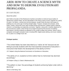 خرید و قیمت دانلود کتاب ARDI: HOW TO CREATE A SCIENCE MYTH AND HOW TO ...