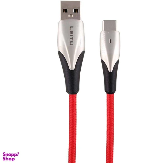 خرید و قیمت کابل تبدیل USB به USB-C لیتو (Leitu) مدل Ld-13 به طول 1m | ترب