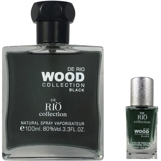 خرید و قیمت ادو پرفیوم مردانه ریو کالکشن مدل Rio Wood Black حجم 100ml ...