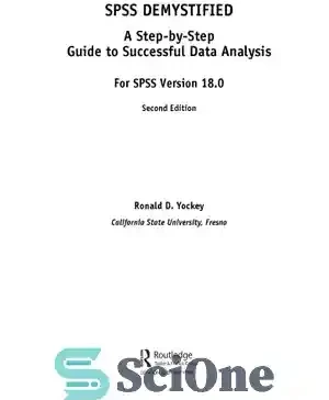 خرید و قیمت دانلود کتاب SPSS Demystified : A Step-by-Step Guide to ...