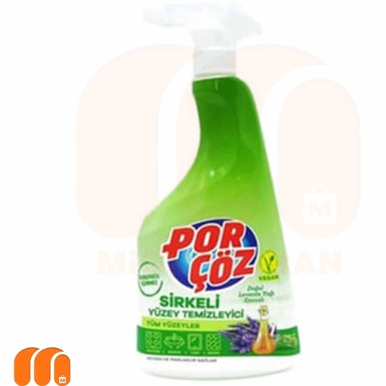 خرید و قیمت اسپری همه کاره پورچوز با عصاره سرکه و اسطوخودوس PorCoz حجم 750 میل | ترب