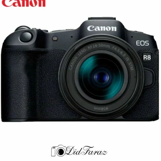 خرید و قیمت دوربین بدون آینه کانن Canon EOS R8 Kit RF 24-50mm f/4.5-6.3 ...
