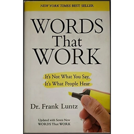 خرید و قیمت کتاب زبان اصلی Words That Work اثر Frank I Luntz انتشارات MJF | ترب