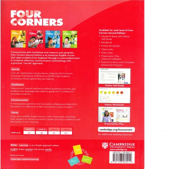 خرید و قیمت کتاب Four Corners 2 Second Edition اثر Jack C. Richards And ...