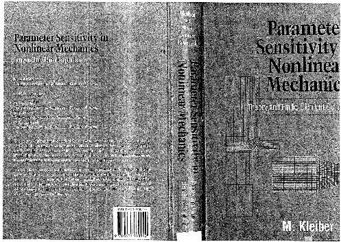 خرید و قیمت دانلود کتاب Parameter Sensitivity in Nonlinear Mechanics 1997 | ترب