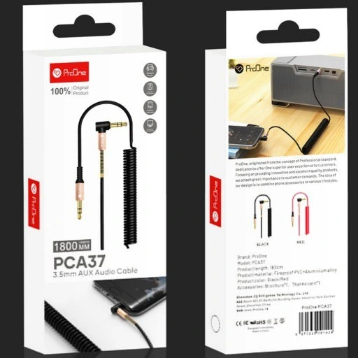 خرید و قیمت کابل صدا 1 به 1 AUX PROONE PCA37 180CM | ترب