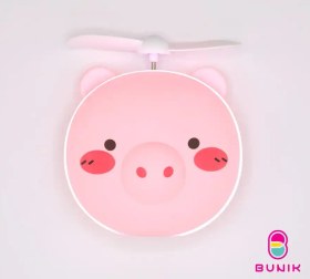 خرید و قیمت فن و رینگ لایت خوک لپ گلی | ترب