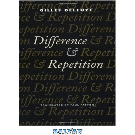 خرید و قیمت دانلود کتاب Difference and Repetition | ترب