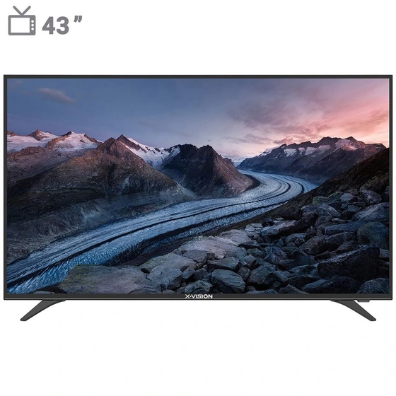 خرید و قیمت تلویزیون ال ای دی ایکس ویژن مدل 43XT520 سایز 43 اینچ | ترب