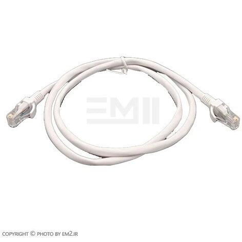 خرید و قیمت کابل شبکه 1M-CAT6 DETEX - سفید | ترب