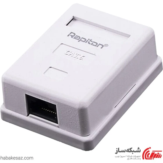 خرید و قیمت پریز روکار شبکه رپیتون Rapiton RP-SB1-6U1 | ترب
