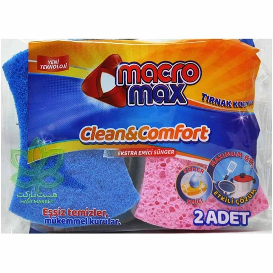 خرید و قیمت پک دو تایی ابر و اسکاچ کامفورت ظرفشویی ماکرومکس – macro max ...