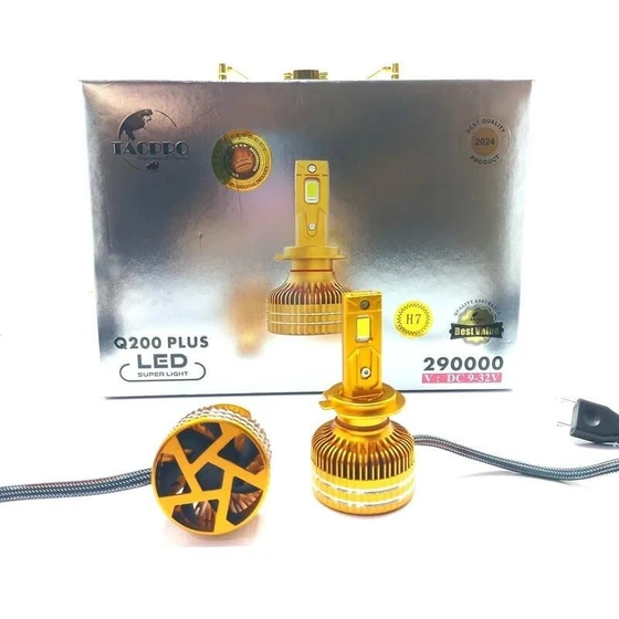 خرید و قیمت هدلایت مناسب کوییک Q200 plus تک پرو Tacpro پایه H4 | ترب